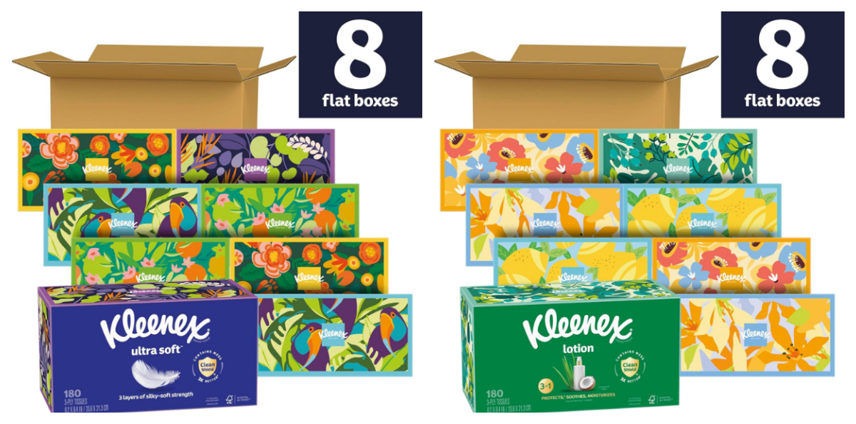 HURRY! – Kleenex Ultra Soft of Lotion Facial Tissues with Coconut Oil ...