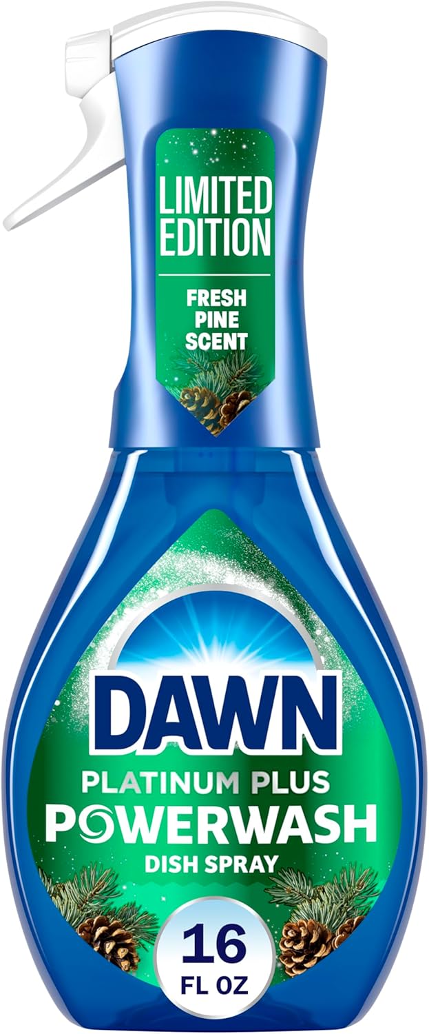 Dawn Powerwash Spray, Dish Soap, Fresh Pine, 1 Starter Kit, 16 Fl Oz ...