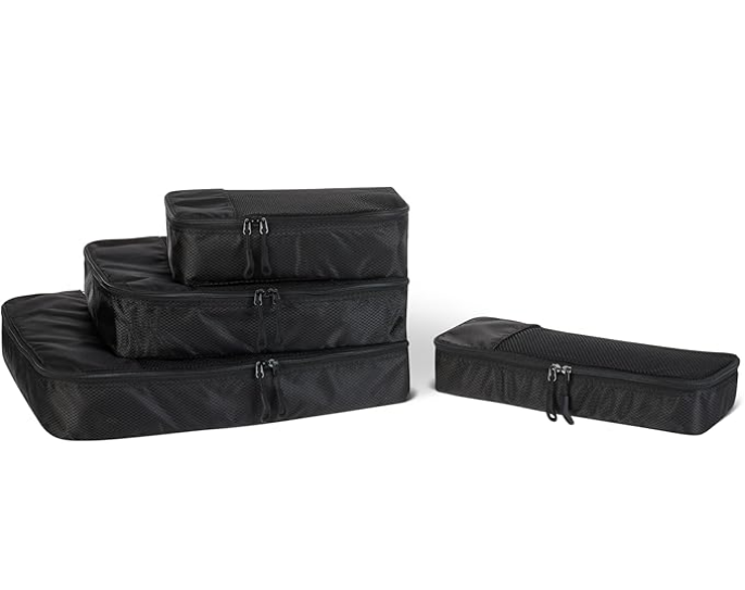 Amazon Essentials 4-Piece Packing Cubes Set for ONLY $7.50 (Was $17 ...